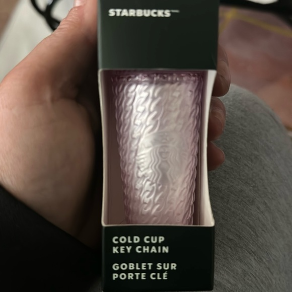 Starbucks | Other | Nwt Beautiful Light Pink Cold Cup Keychain | Poshmark